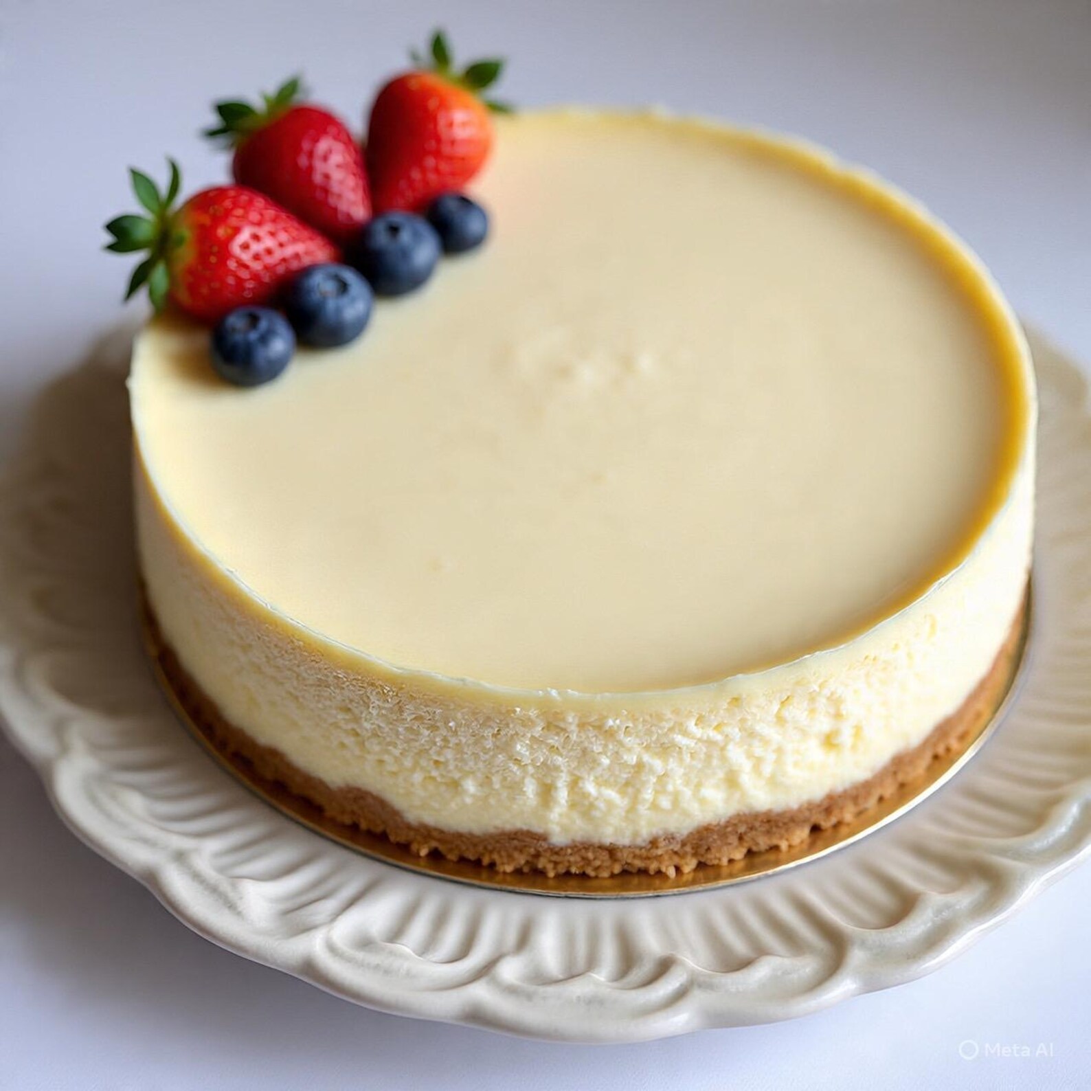 Classic Cream Cheese Cheesecake Recipe: Easy No-bake Dessert (PDF ...