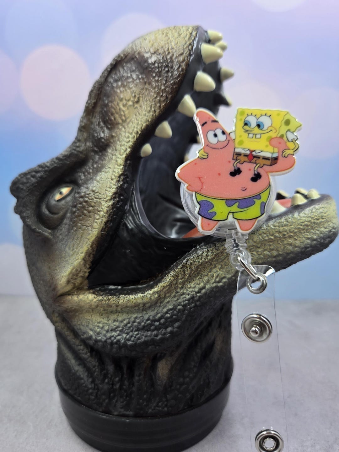 Spongebob and Patrick Retractable ID Badge Reel - Etsy