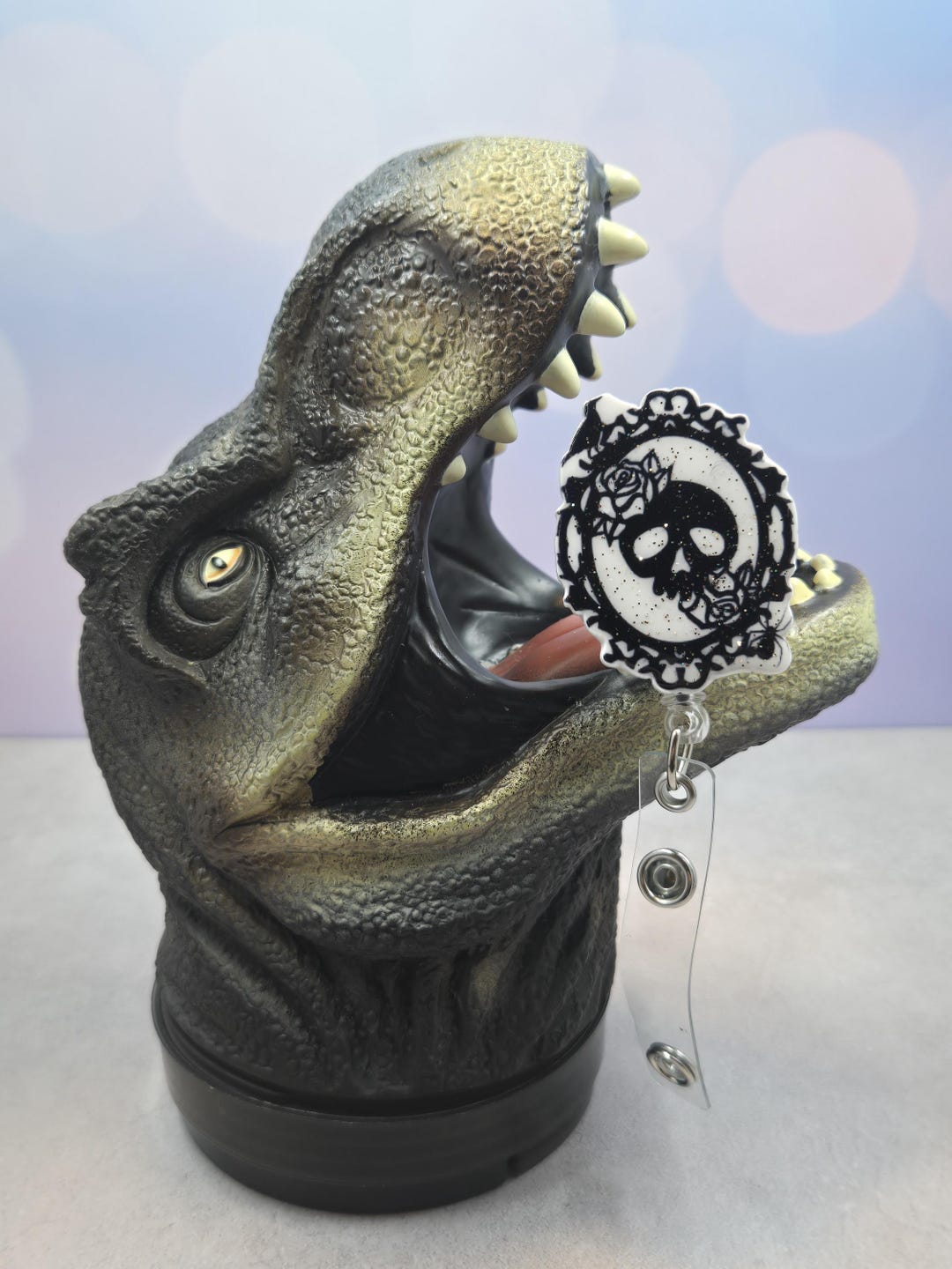 Skeleton Picture Frame Retractable ID Badge Reel - Etsy