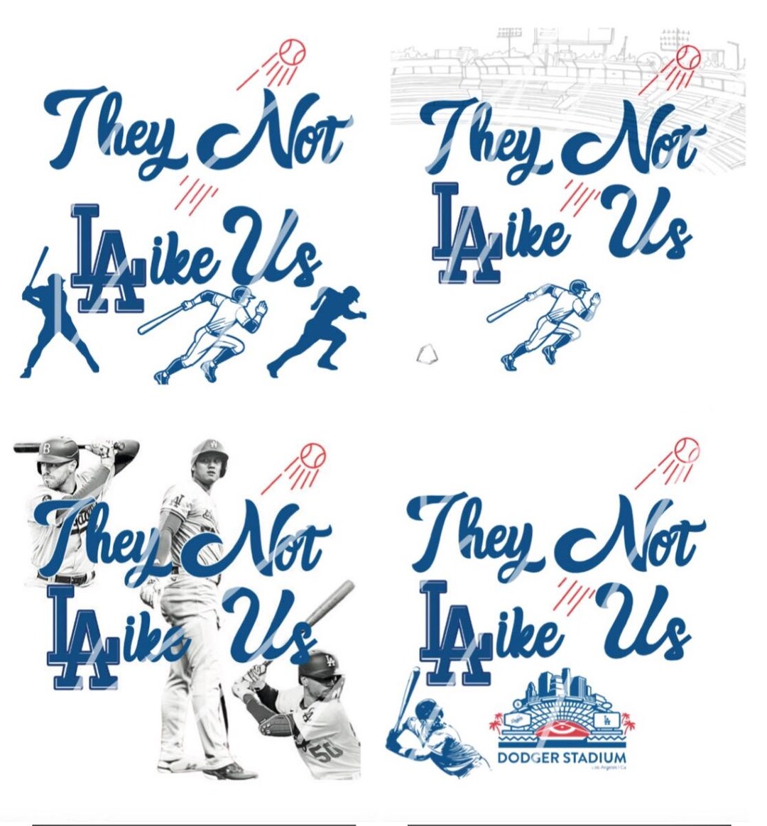 LA Dodgers Stickers 4-pack: Shohei Ohtani, Freddie Freeman, Mookie ...