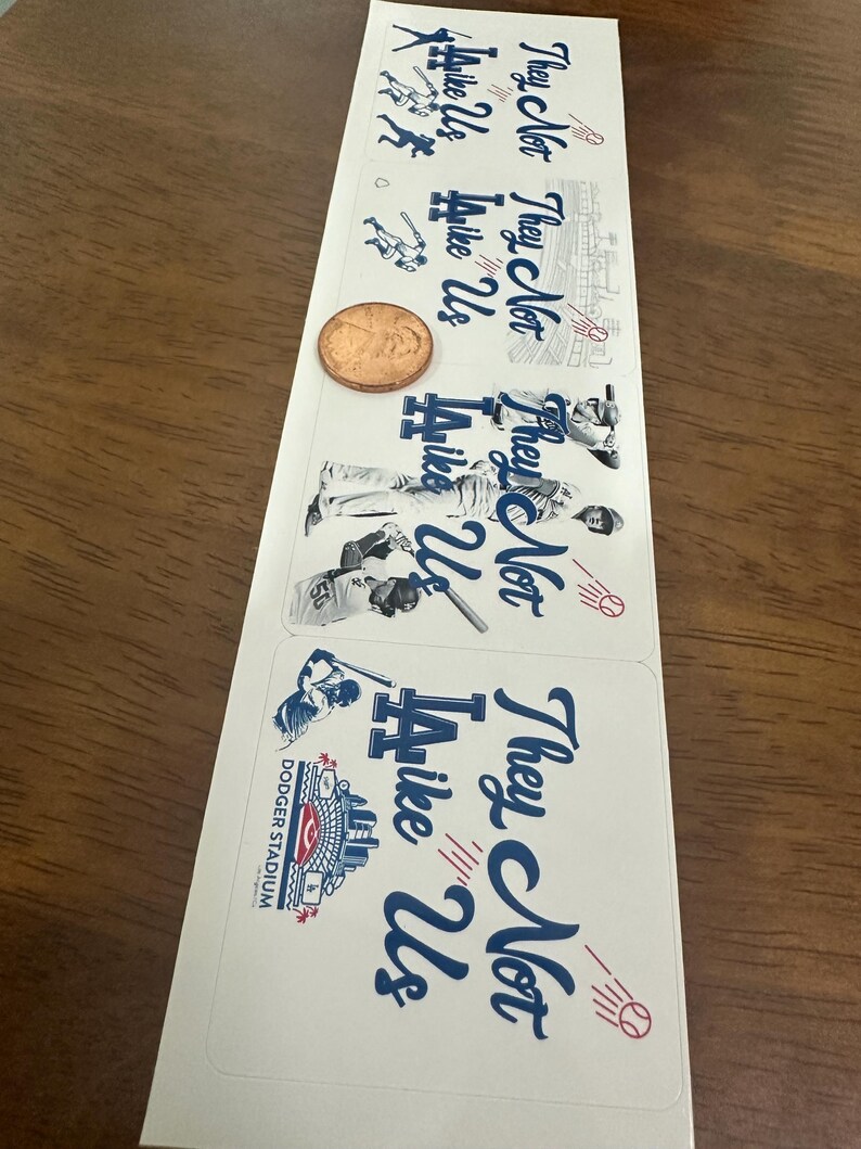 LA Dodgers Stickers 4-pack: Shohei Ohtani, Freddie Freeman, Mookie ...