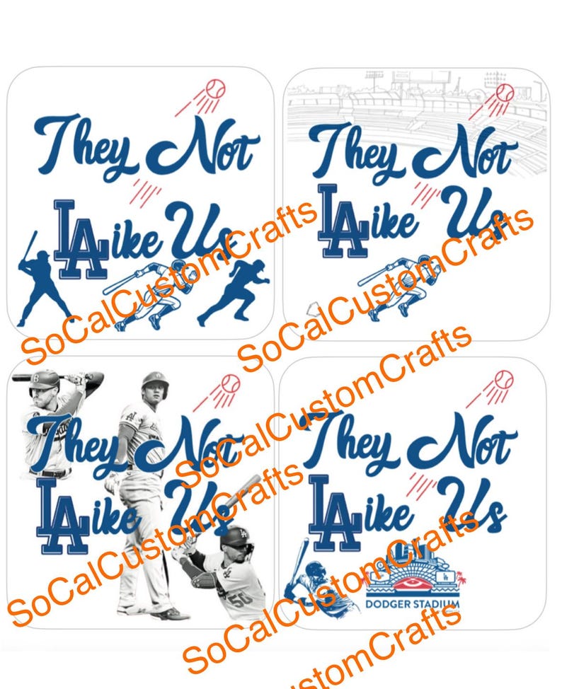 LA Dodgers Stickers 4-pack: Shohei Ohtani, Freddie Freeman, Mookie ...