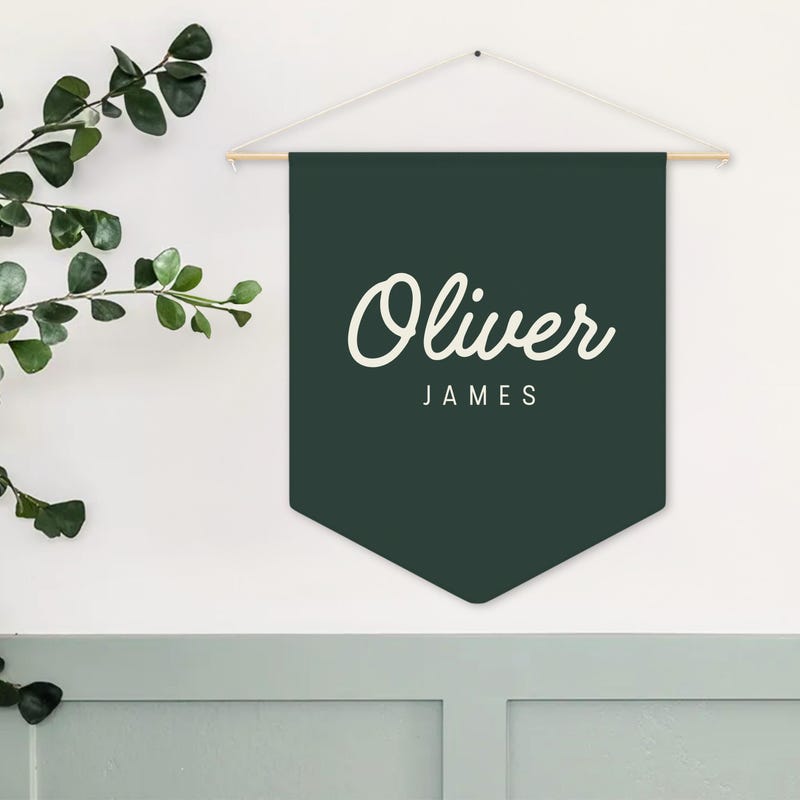 Color Name Banner - Etsy