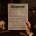 Zombie Monthly Planner | Printable Undated Calendar | Gothic Horror ...