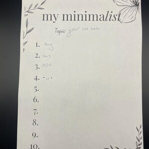 Printable To-do List Template - Etsy