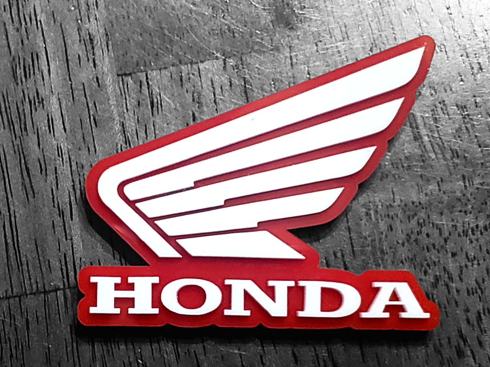 Vintage Honda Logo Magnet Honda Wing 80's 3wheeler 3 Wheeler Quad ...