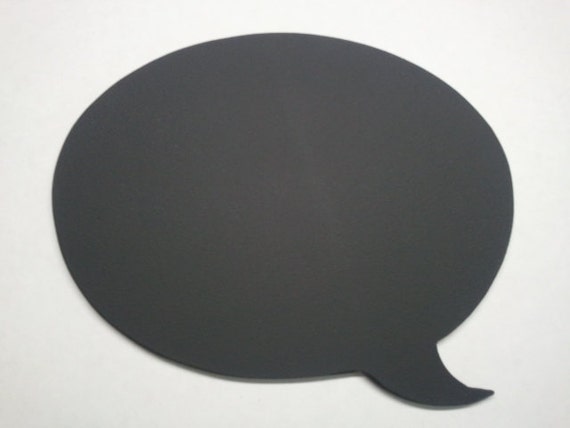 1 one Chalkboard Speech Bubble Double Sided Wedding Photo - Etsy