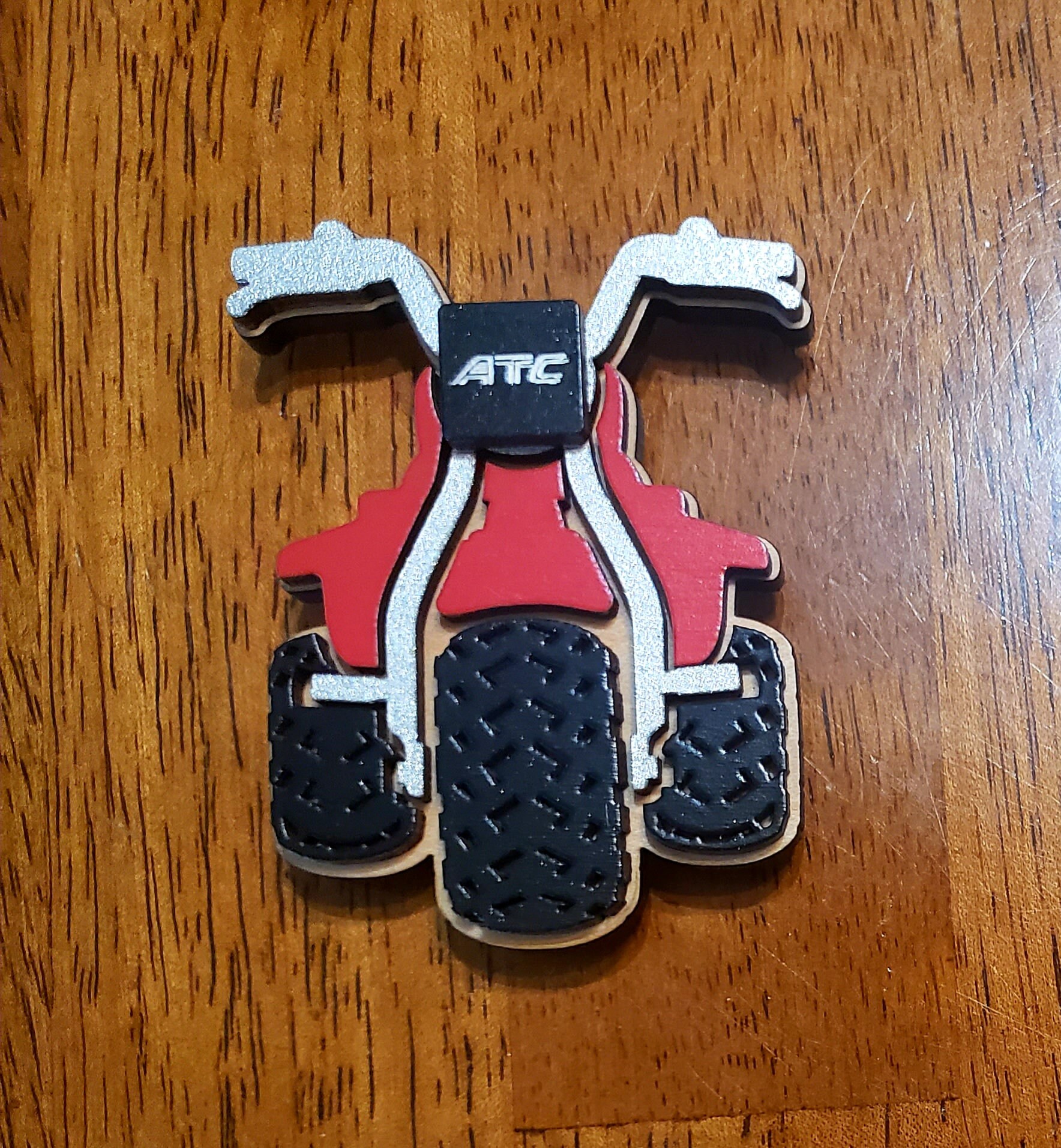 Vintage 3 Wheeler Magnet Honda 80's 3wheeler 3 Wheeler Quad Motorcycle ...