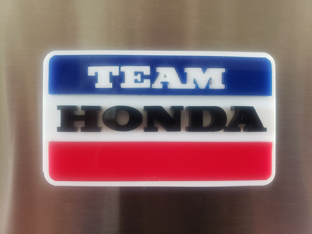 Vintage Honda Logo Magnet Team Honda 80's 3wheeler 3 - Etsy