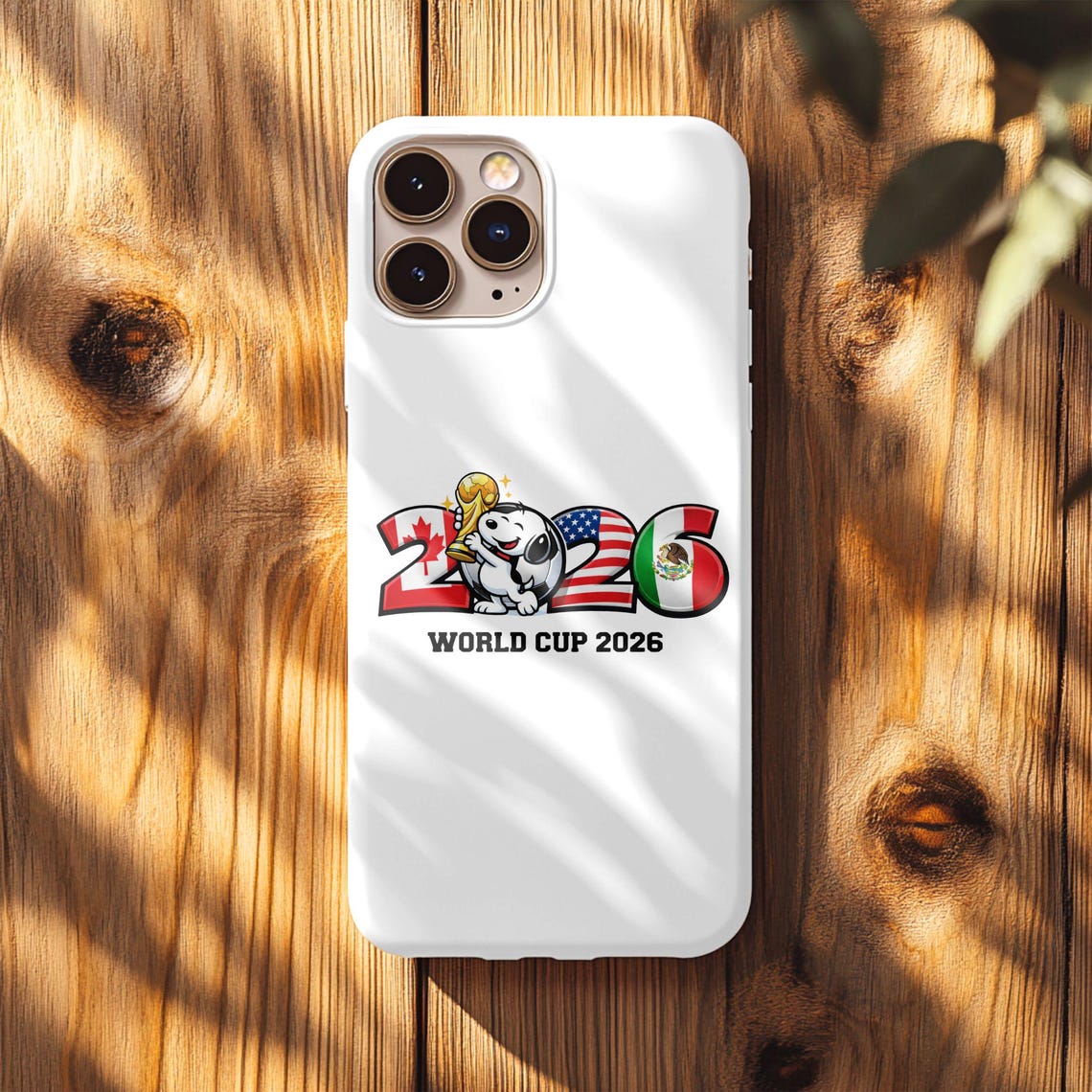 World Cup 2026 Phone Case, Soccer Fan Phone Cover, Cute Cartoon ...