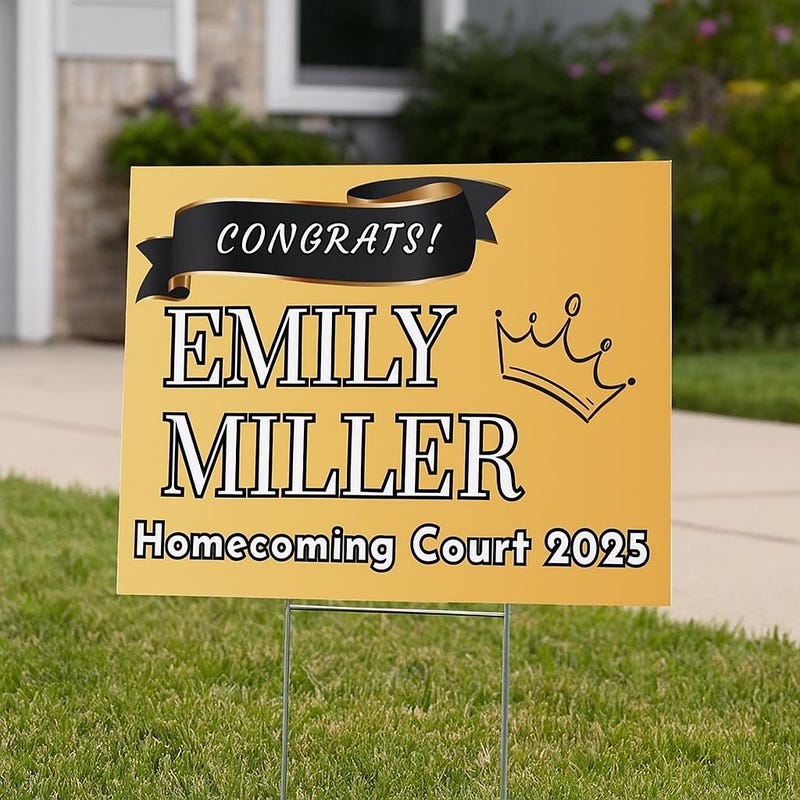 Homecoming Parade Signs for Car - Etsy