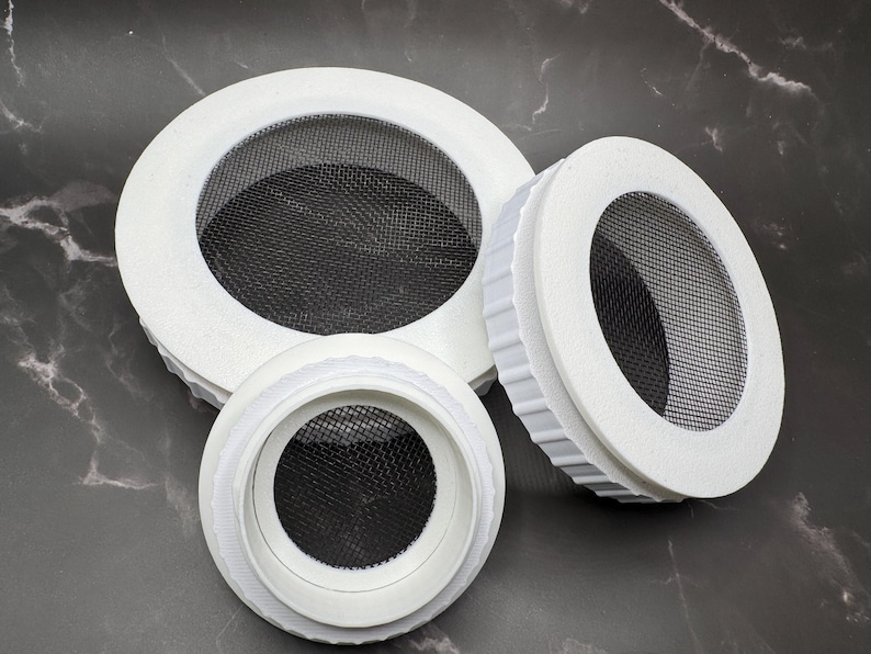 2-pack 3D Printed Mesh Vents for Reptile Enclosures – Available in 2 ...