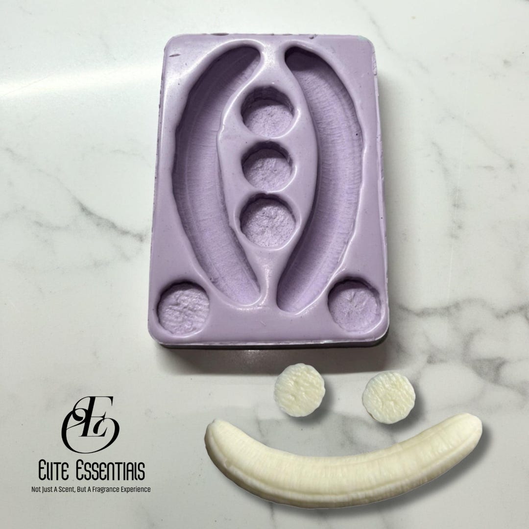 Silicone Mold - 7 Cavity Halves and Slices - Etsy