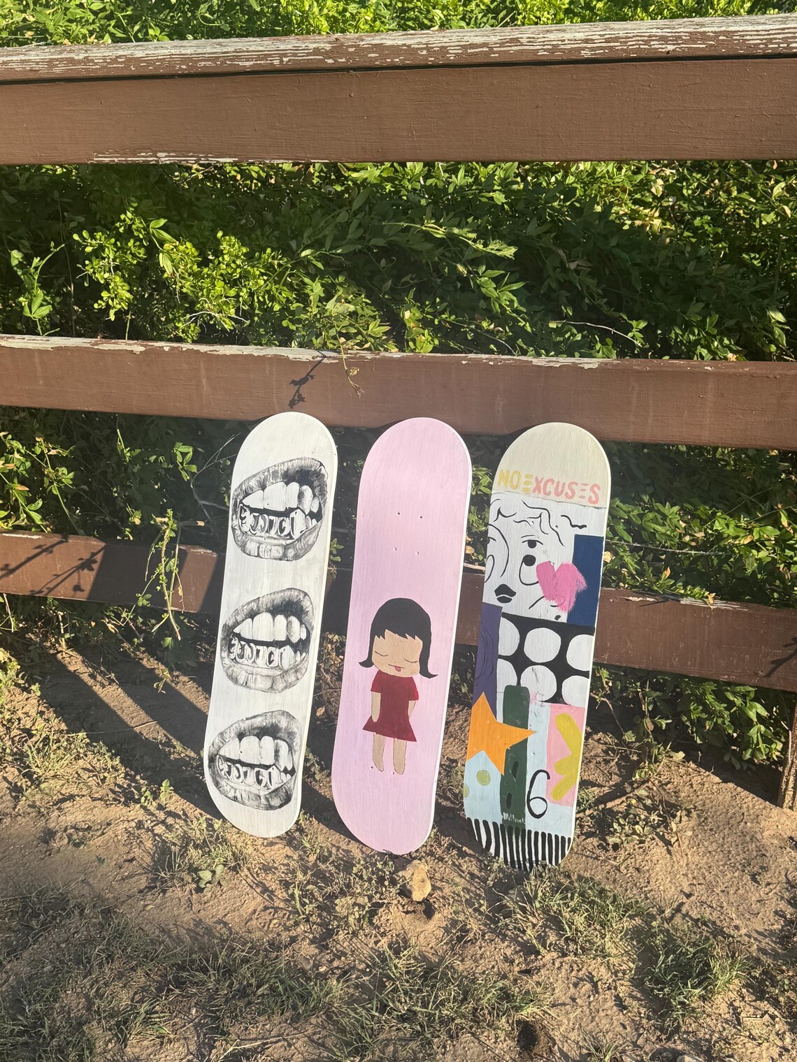 Custom Hand Painted Skateboards - Etsy