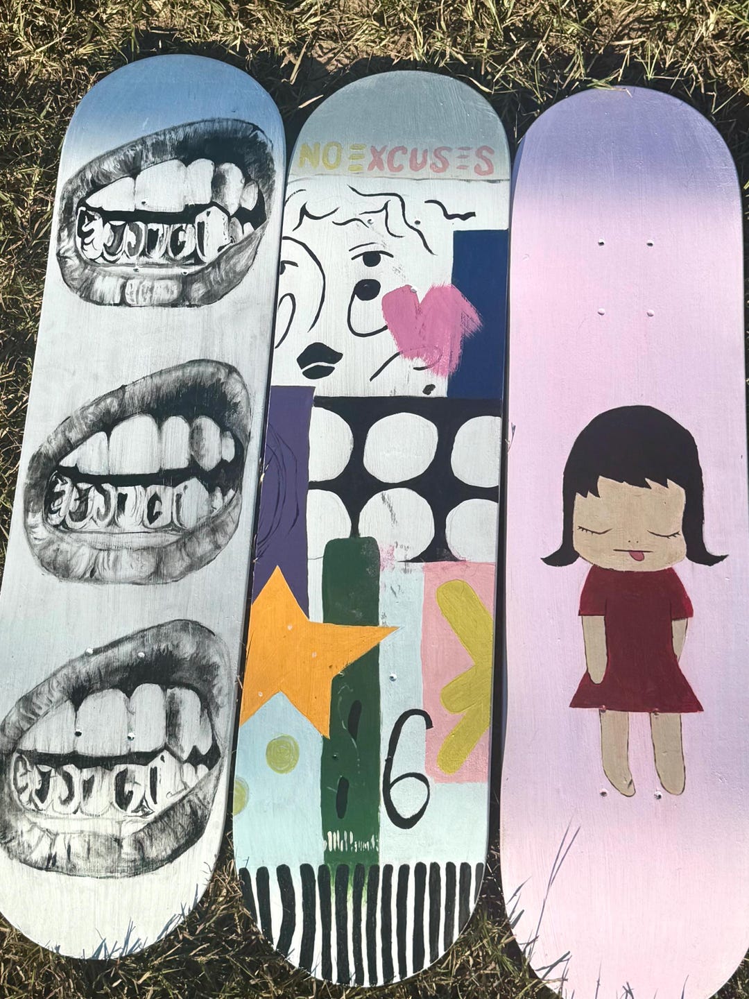 Custom Hand Painted Skateboards - Etsy