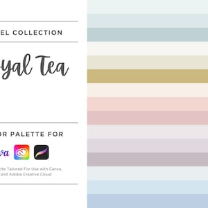 Royal Tea Color Palette / Wedding Color Palette / Brand Color Palette ...