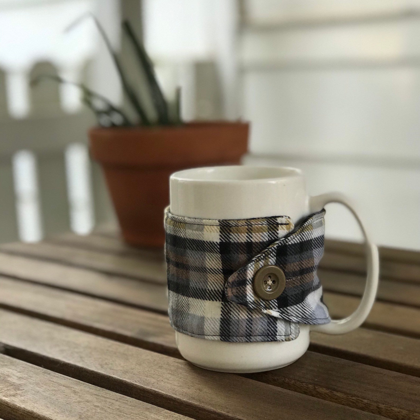 Coffee Mug Cozy/fall Cozy/coffee Cozies/flannel Cozy/flannel Cozies ...