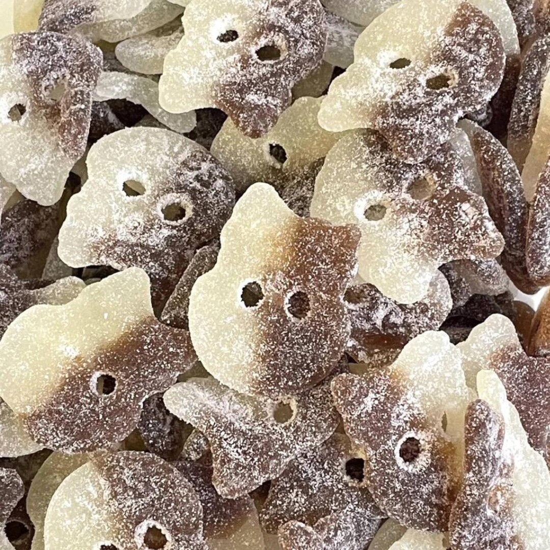 BUBS Cola Skull Candy: Vegan Sour Skulls, 1 Lb - Etsy