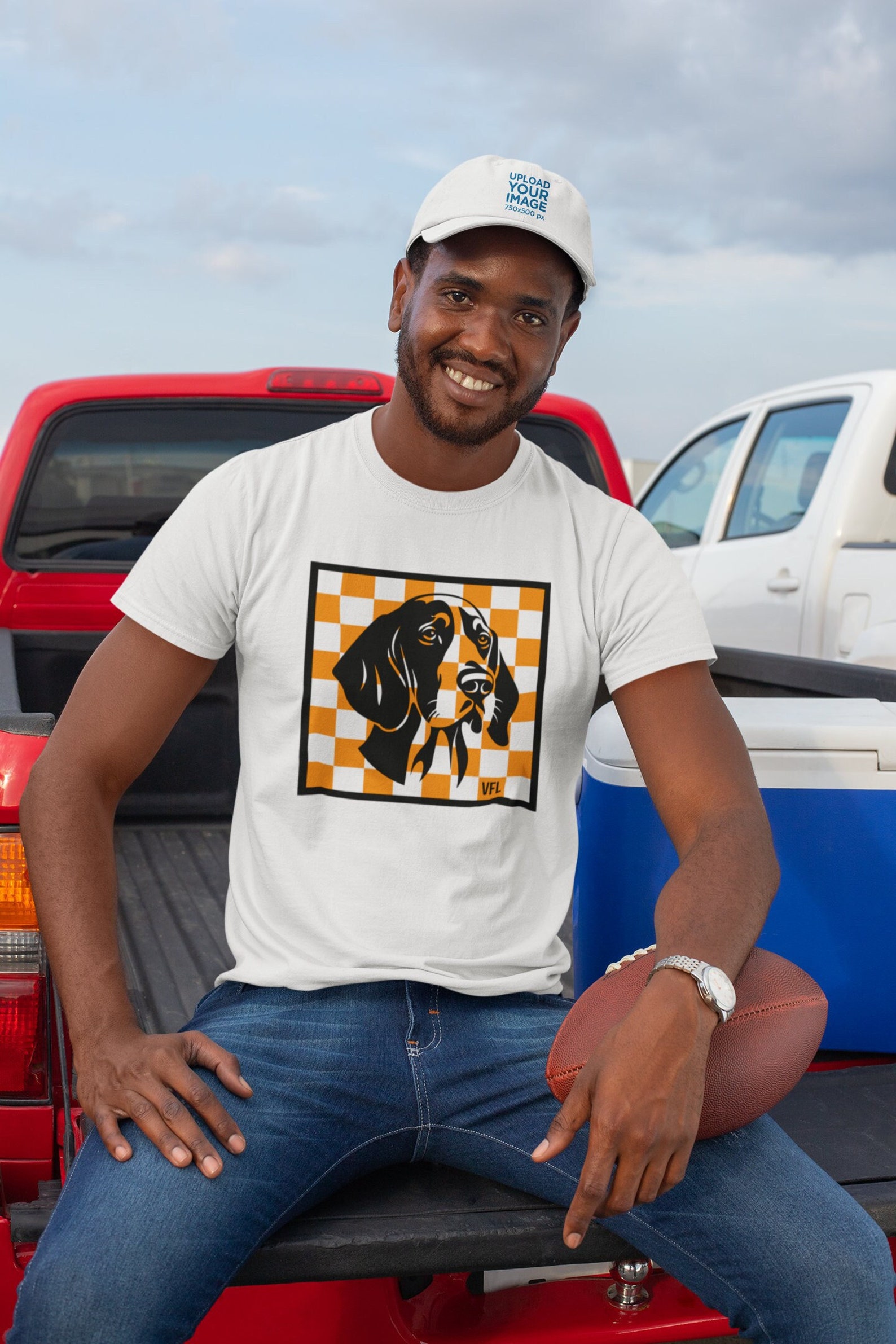 Checkerboard Smokey | Tennessee Vols | VFL | Unisex Short Sleeve Tee - Etsy