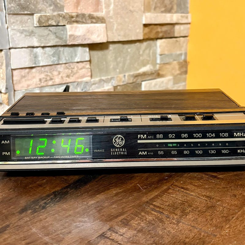 Vintage Ge Digital Am - Etsy New Zealand