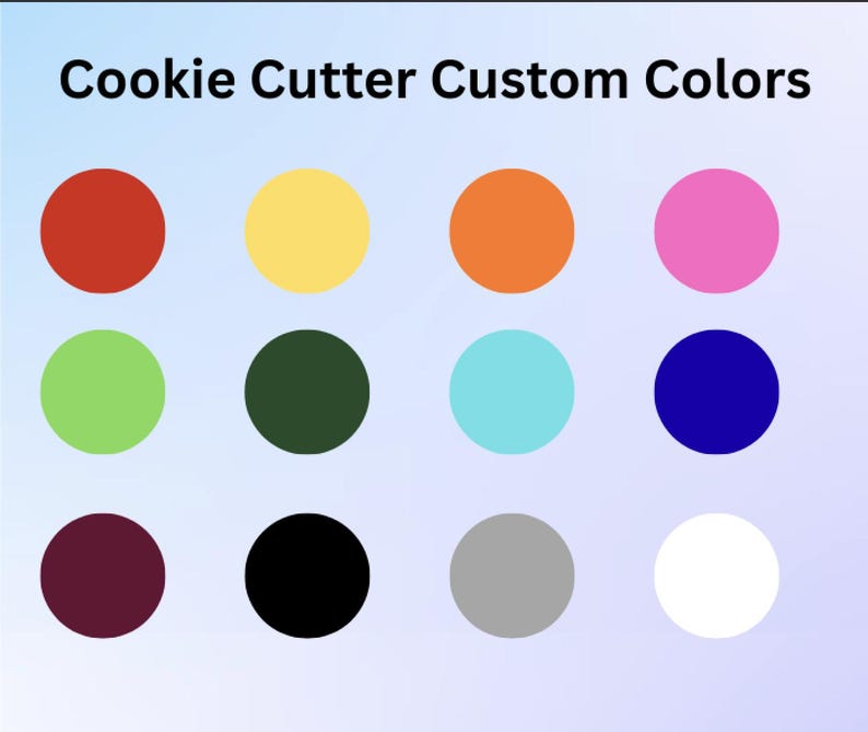 Personalized Custom Cookie Cutters - Etsy
