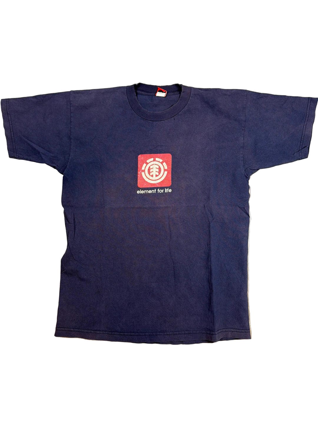 The 00s Classic Element Faded Logo Skateboarding Blue T-shirt Large - Etsy