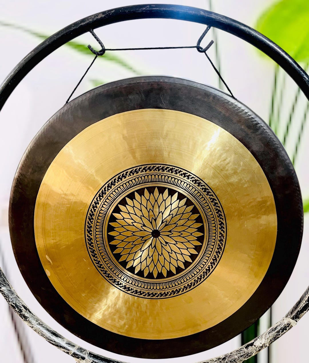 Sacred Gong Bell From Nepal – for Meditation, Sound Therapy, Chakra ...