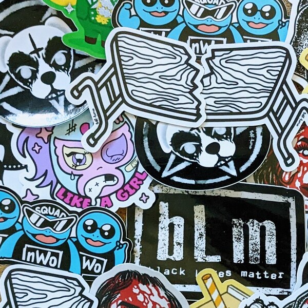 Wwe Vinyl Stickers - Etsy