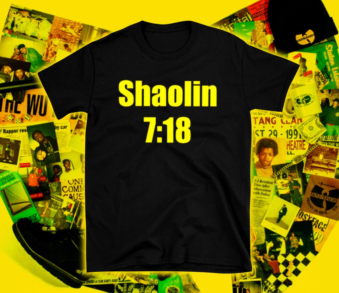 Shaolin 7:18 T-shirt - Etsy