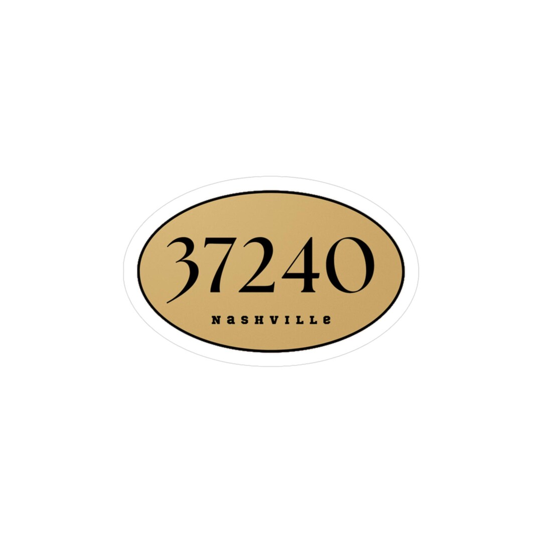 Vanderbilt University Zip Code Sticker - Etsy