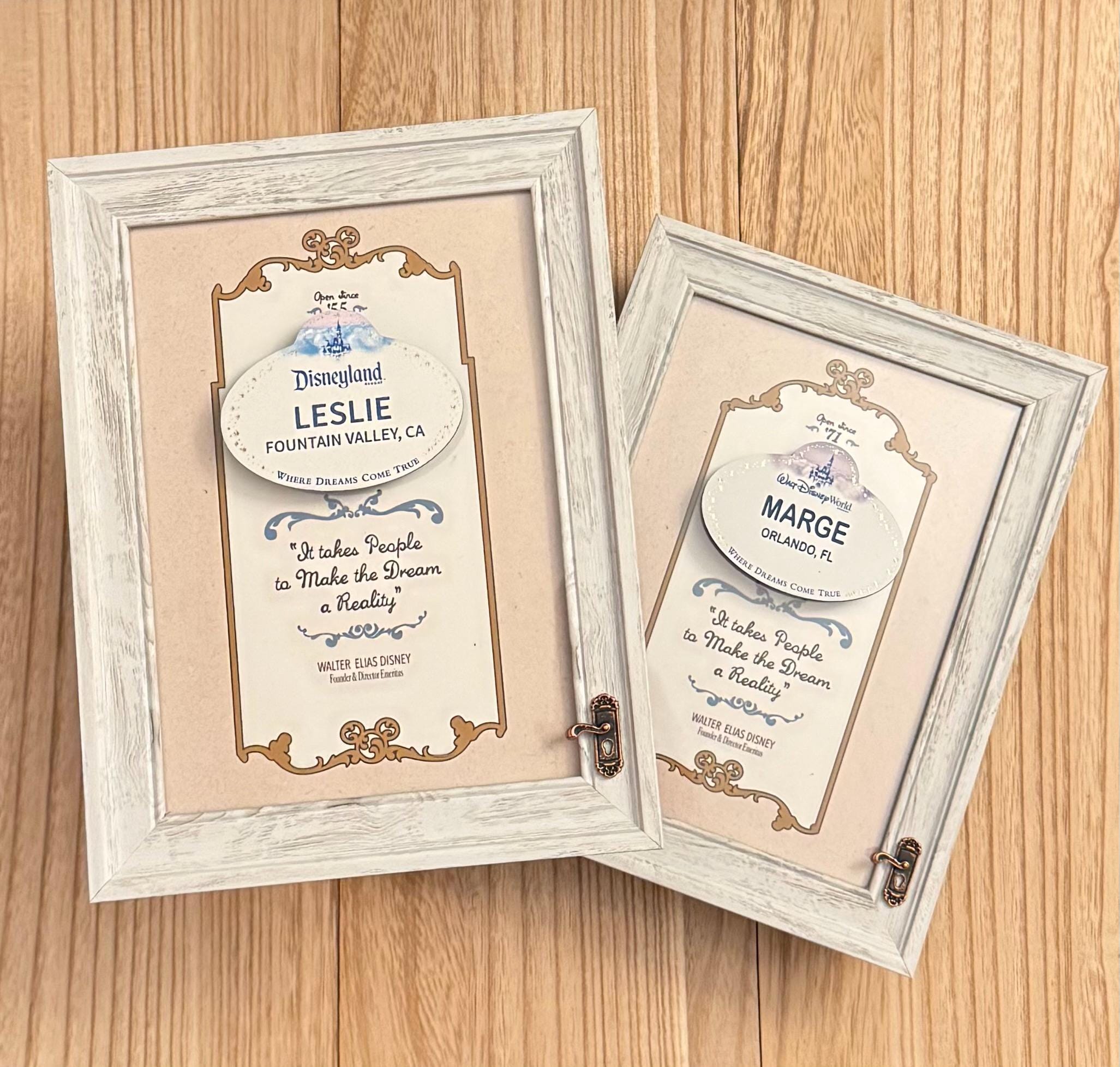 Cast Member Name Tag Frame | Casting Agency Door | DCP | WDW | DL - Etsy