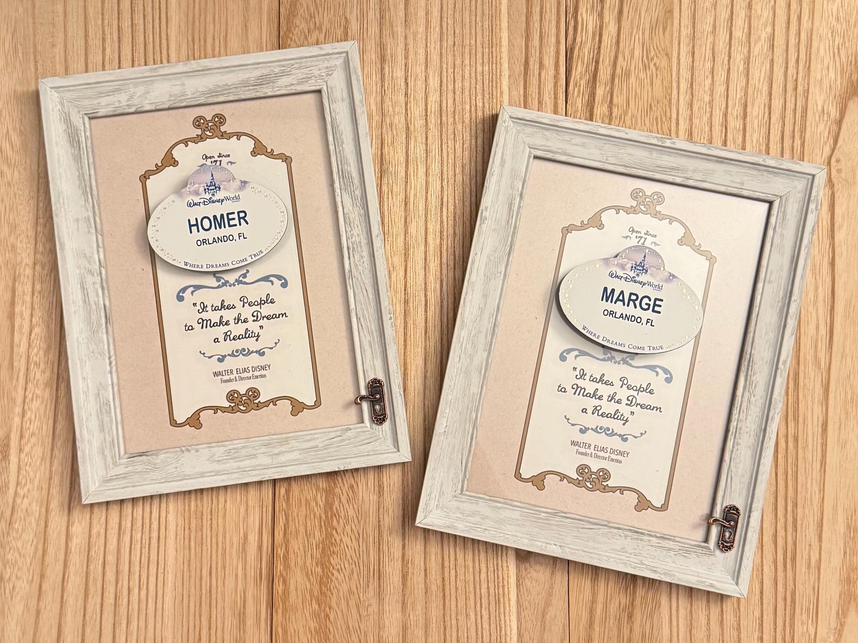 Cast Member Name Tag Frame | Casting Agency Door | DCP | WDW | DL - Etsy