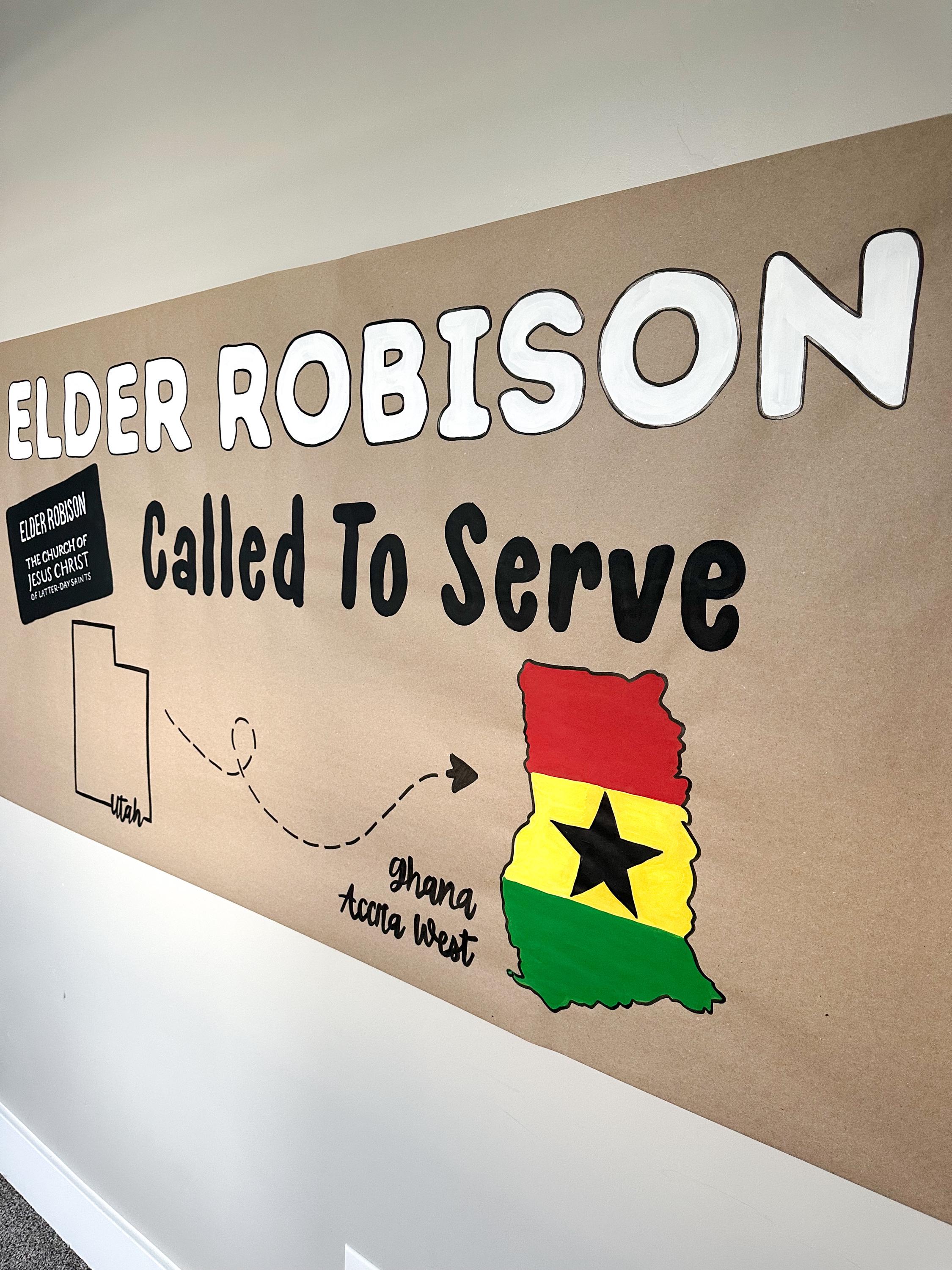 LDS Missionary Banner *custom* - Etsy