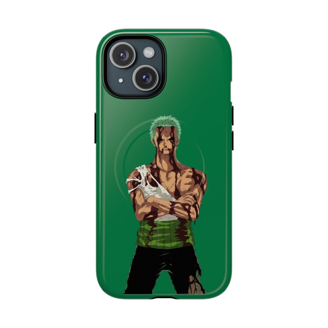 One Piece Zoro Anime Phone Case: Tough Magnetic Cover - Etsy