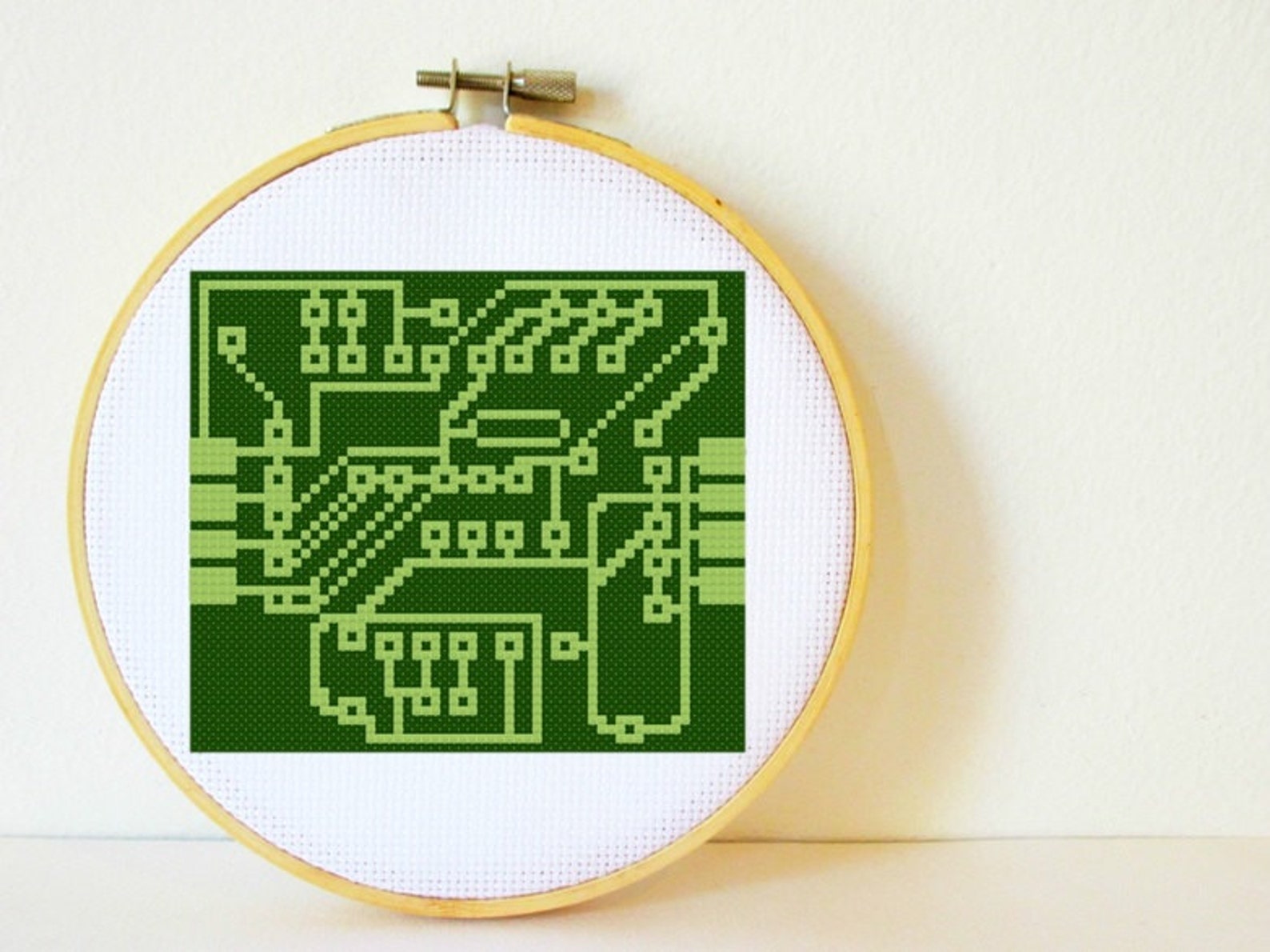 Cross Stitch Pattern PDF. Instant Download. Circuit Board. - Etsy