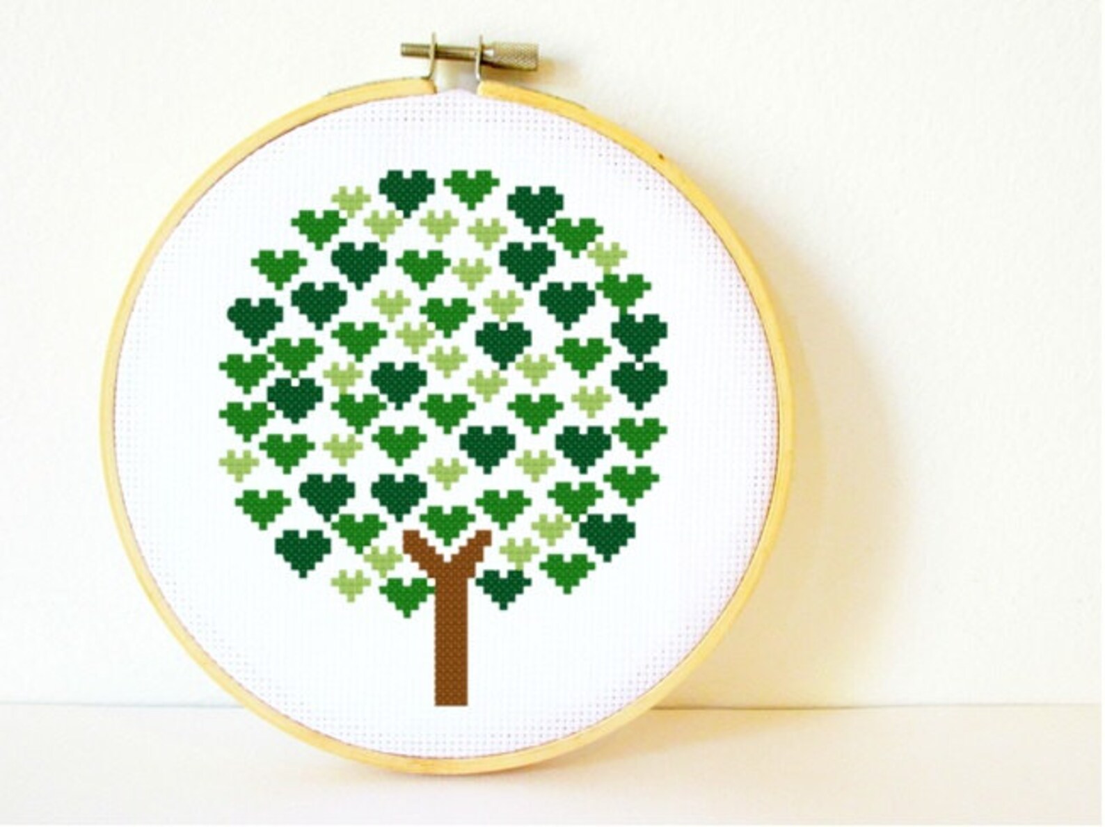 Counted Cross Stitch Pattern PDF. Instant Download. Tree of - Etsy