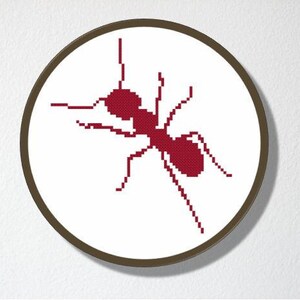 Counted Cross Stitch Pattern PDF. Instant Download. Ant Silhouette ...