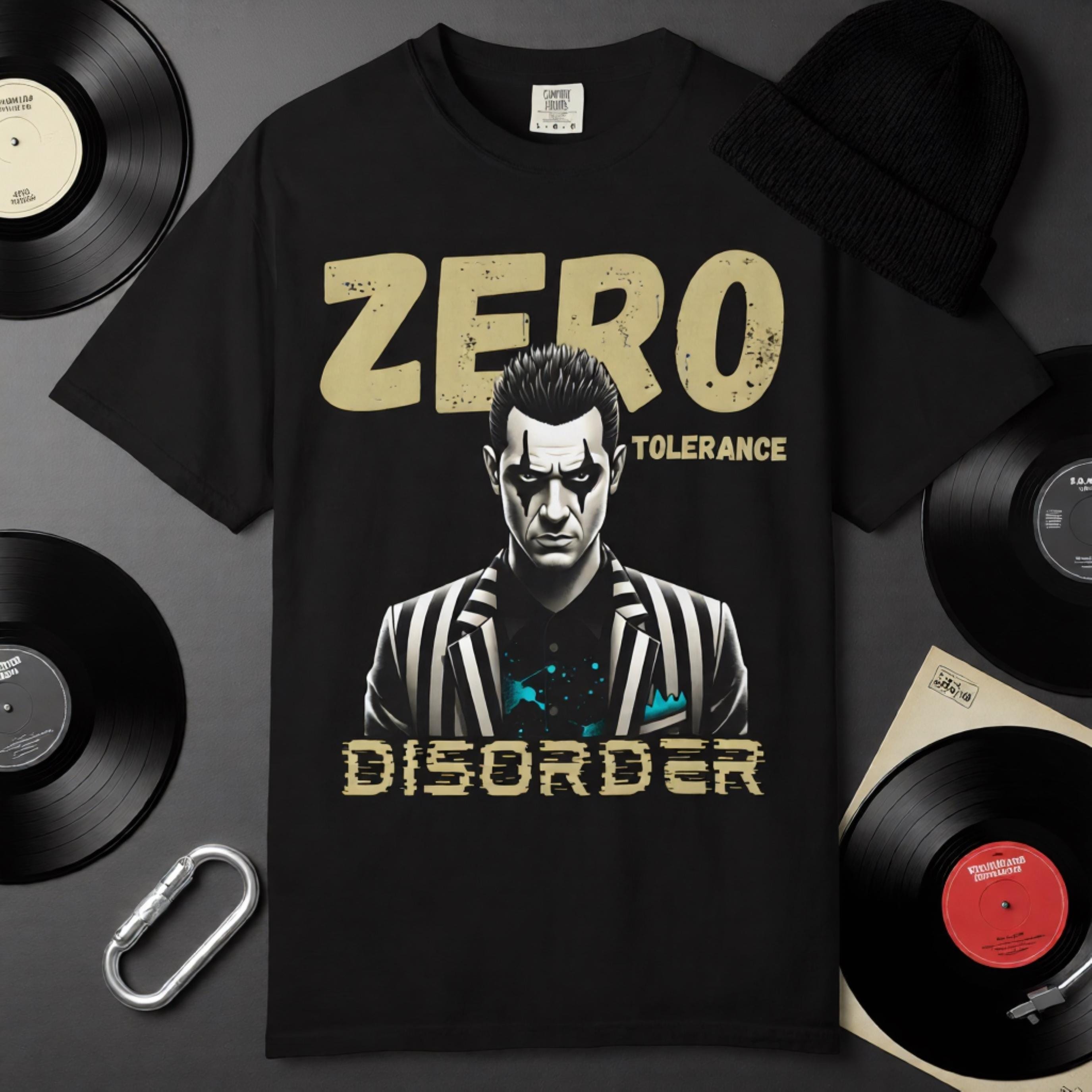 Zero Tolerance Disorder Funny Meme T-shirt | Y2K Retro Streetwear Style ...