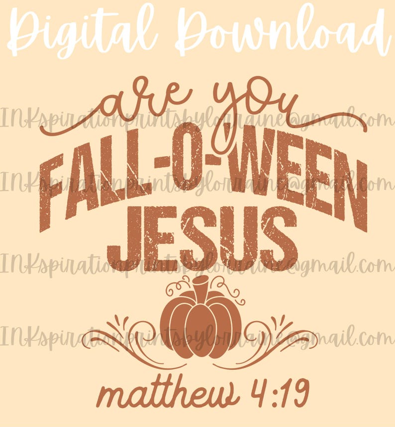 Are You FALL-O-WEEN JESUS? - Etsy