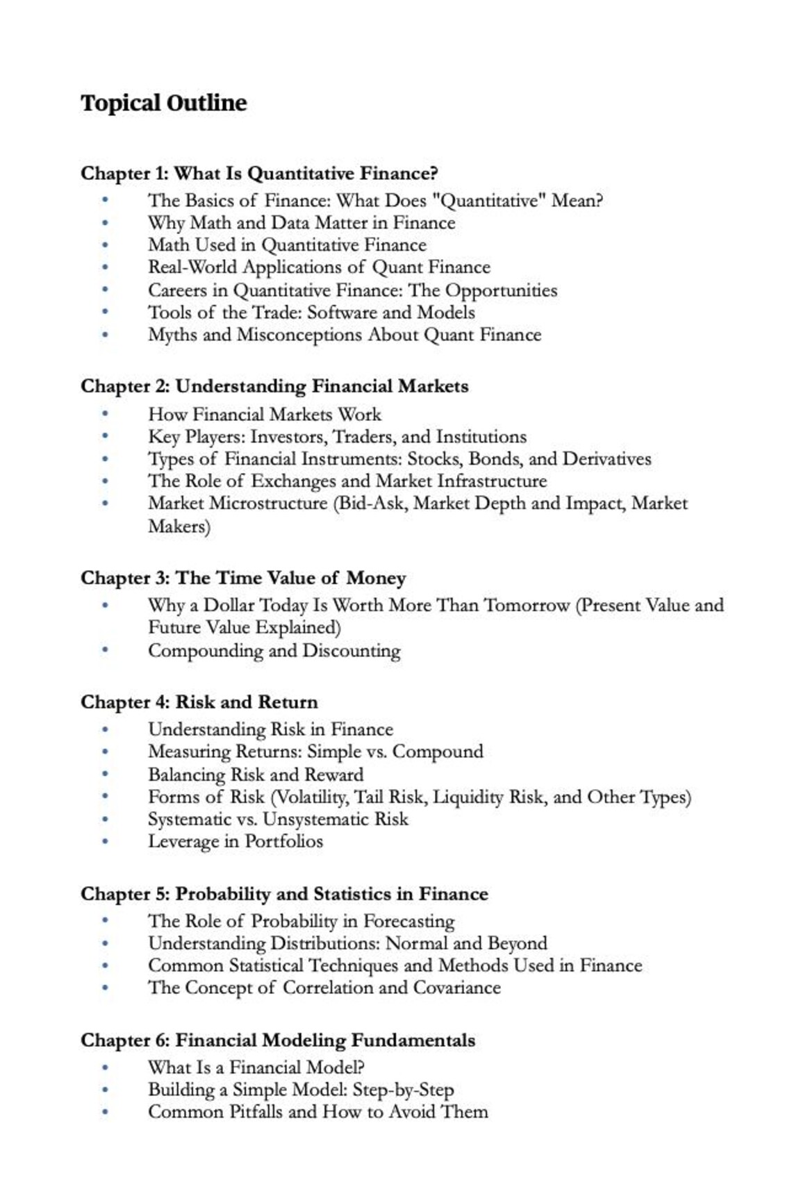 Quantitative Finance for Teens Step by Step - Financial Models ...