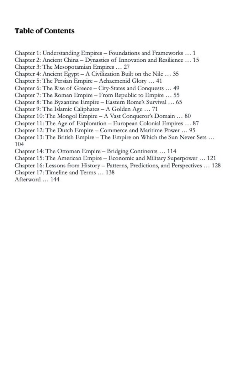The Rise and Fall of Empires: A Step-by-step History Guide (ebook) - Etsy