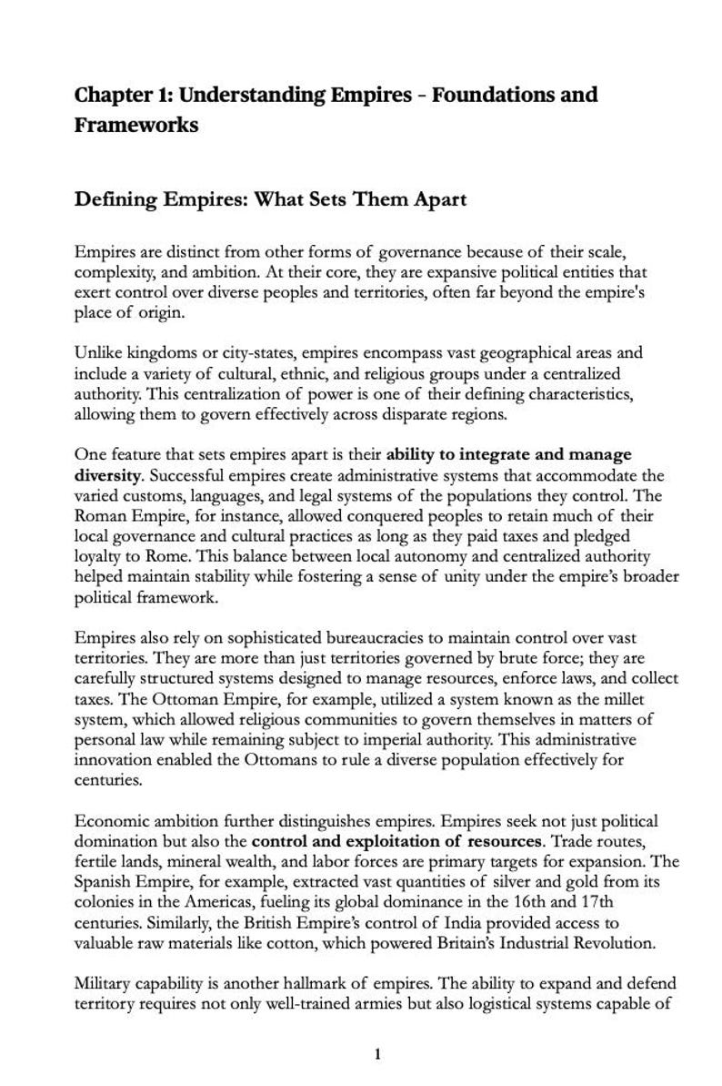 The Rise and Fall of Empires: A Step-by-step History Guide - Etsy