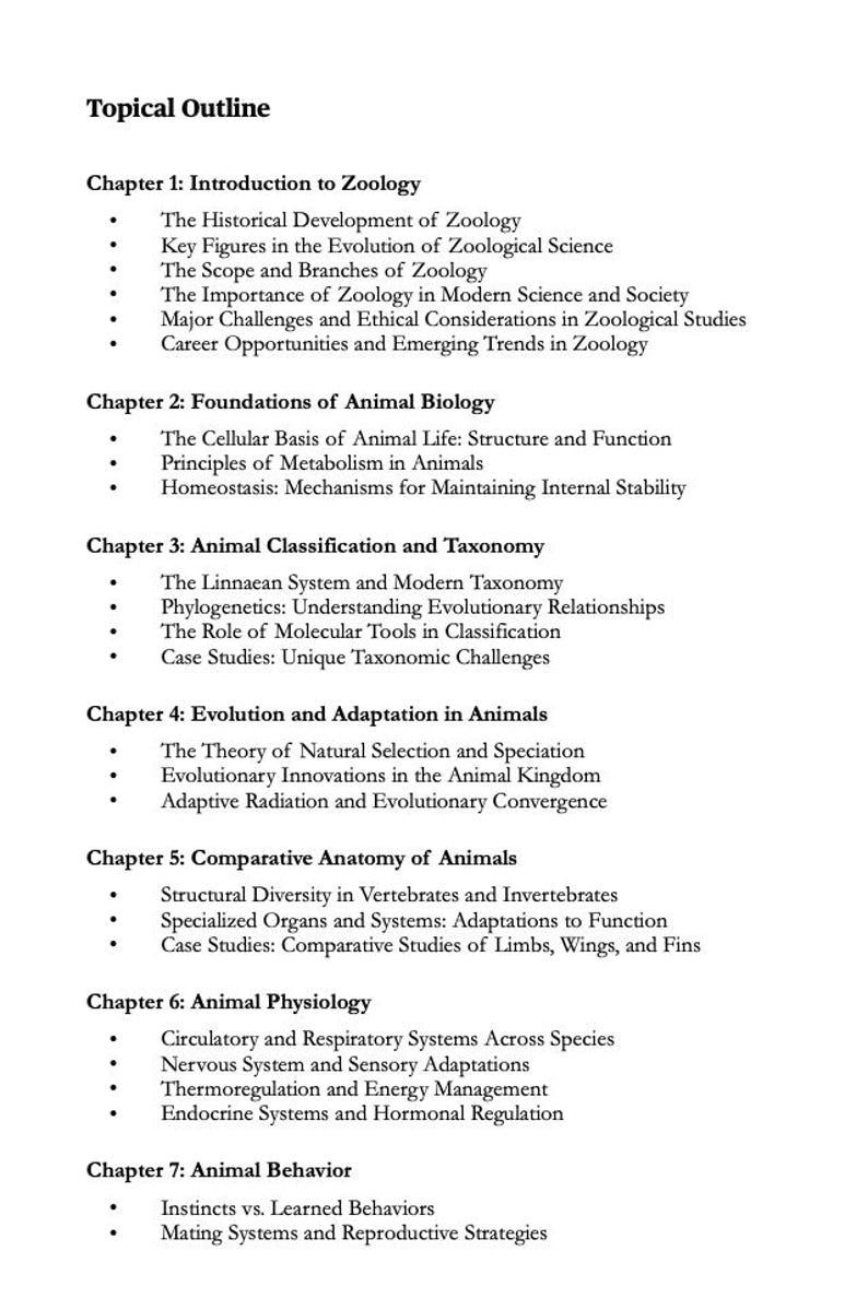Zoology Step by Step - the Science of Animals: Exploring Animal Biology ...