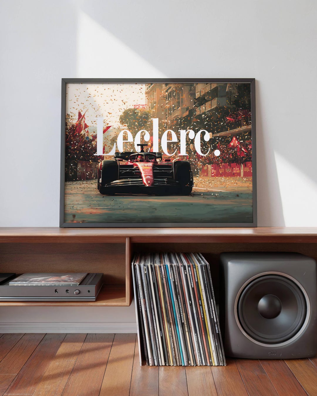 Charles Leclerc Monaco Poster: First Home Victory 2024 - Etsy