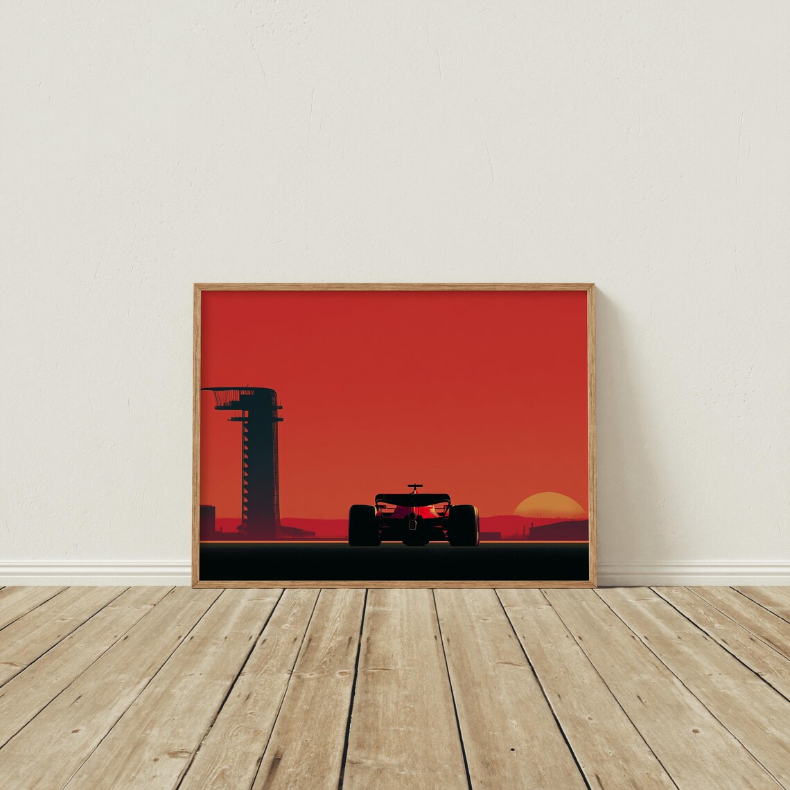 Charles Leclerc Austin USA Poster: 2023 Sunset Lap Ferrari Art - Etsy