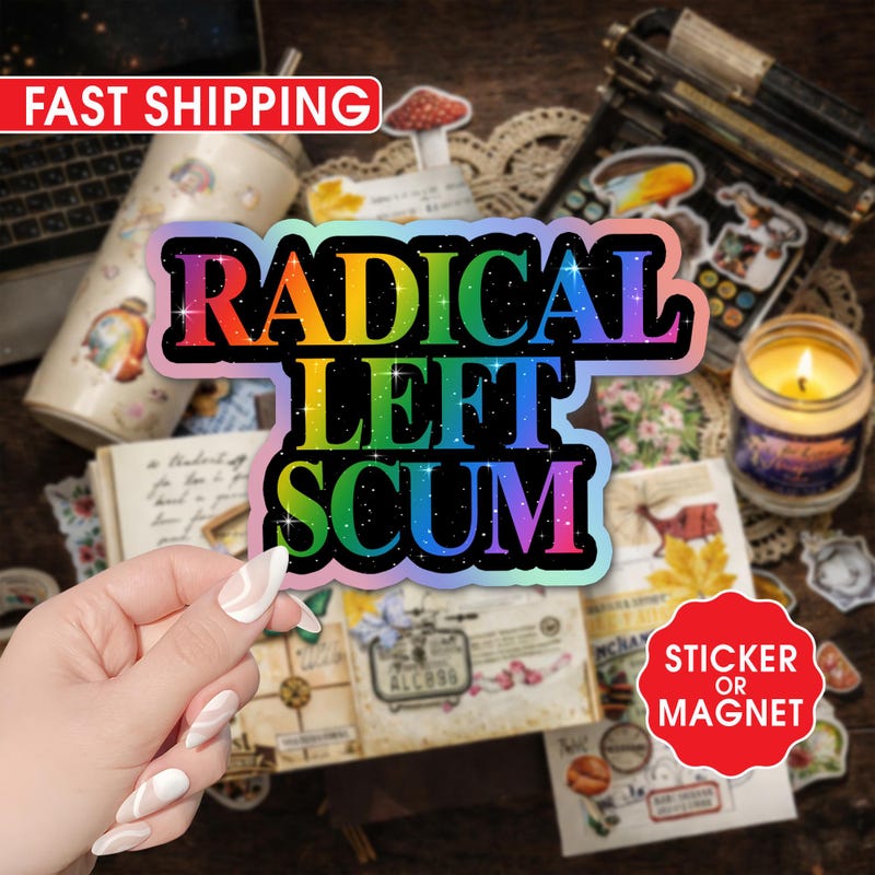Radical Left Scum Mug - Etsy
