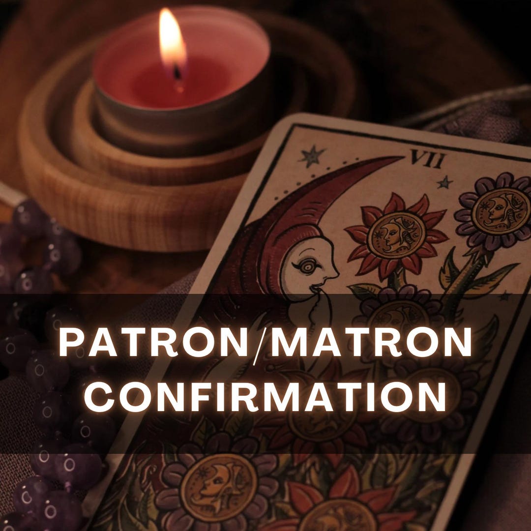 Patron or Matron Confirmation, Deity Identification Tarot Reading, 24 ...
