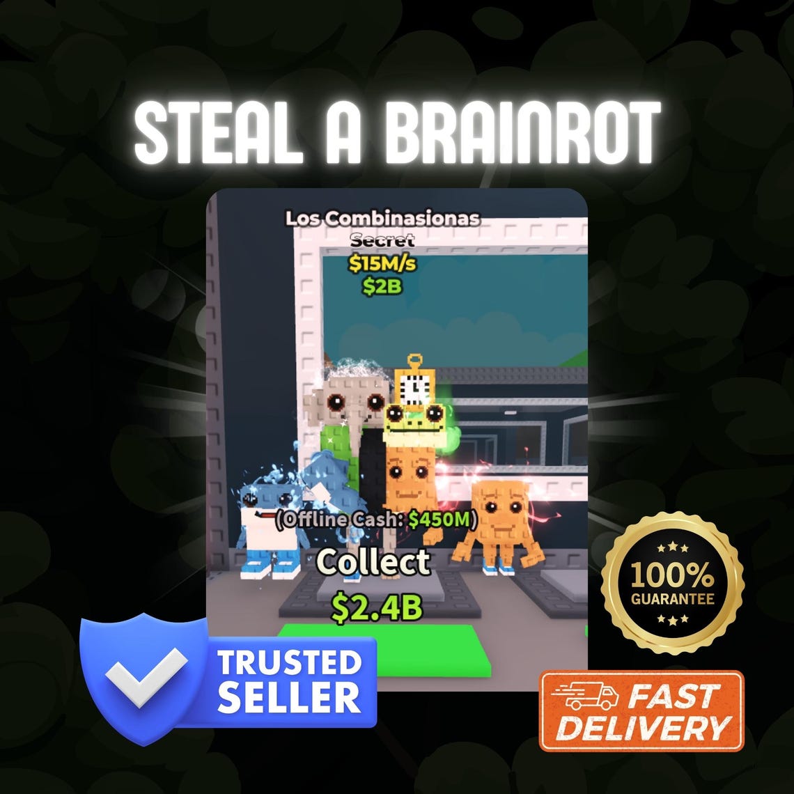 Los Combinasionas | Roblox Steal a Brainrot | SECRET 15m/s - Instant ...