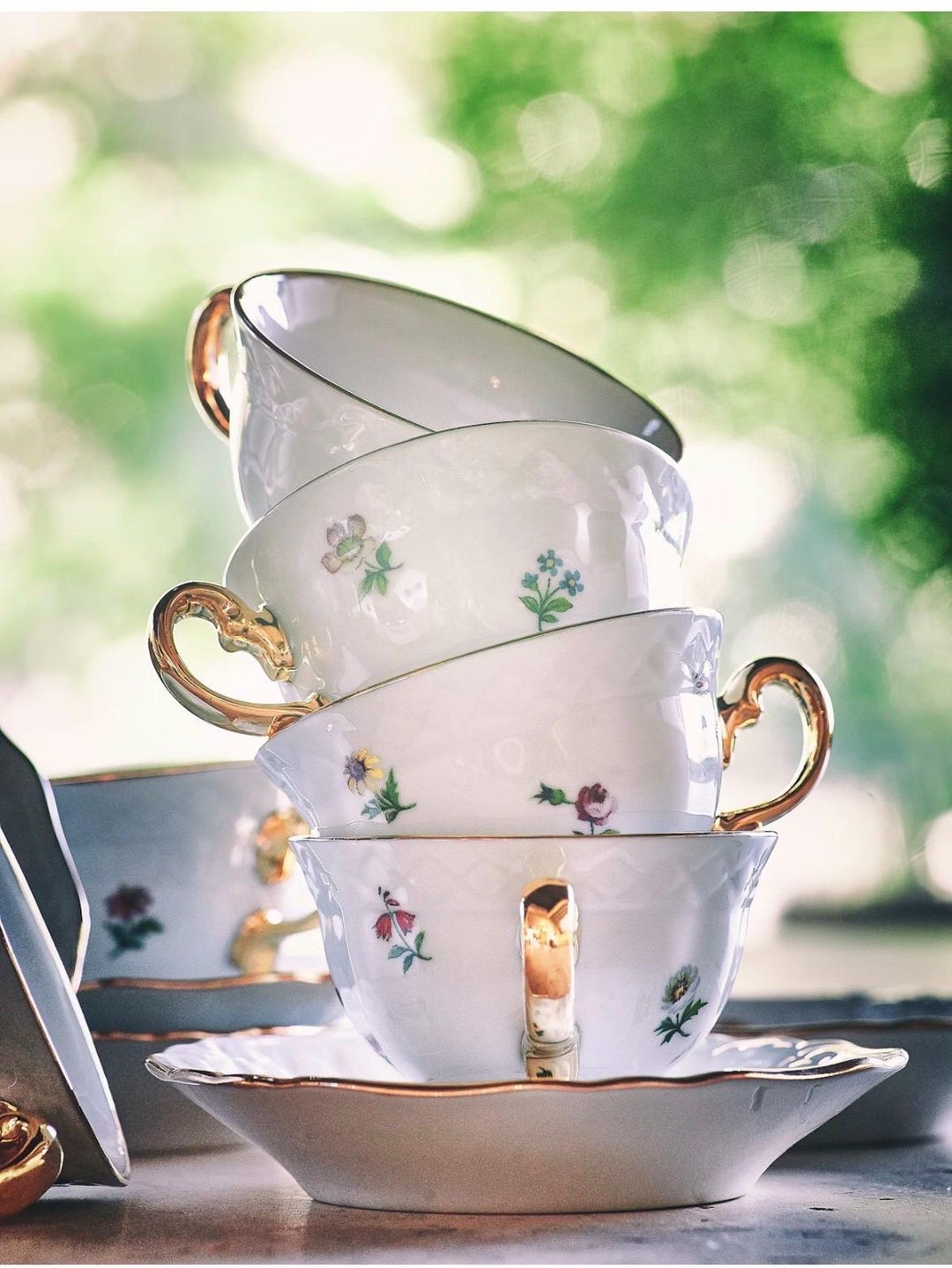 Tea Cups or Coffee Cups Mix and Match Variety With Flowers and Designs ...