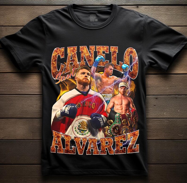 Canelo Álvarez – 8 Premium PNG Design Bundle | Tribute Collection | DTF ...